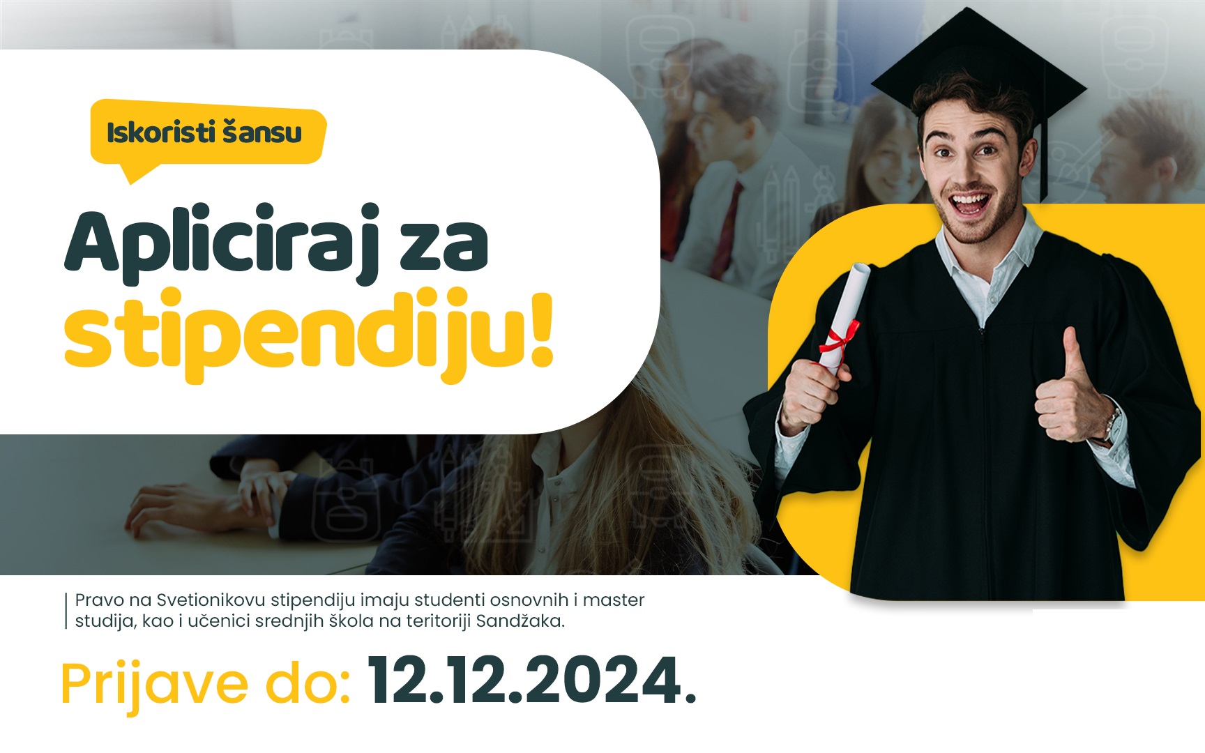 Svetionik raspisao konkurs za studentske i učeničke stipendije - Radio Sto Plus